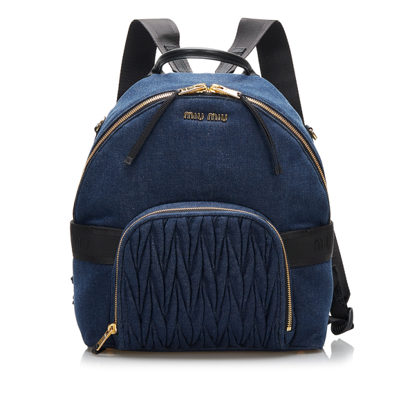 Miu Miu | Bags | Miu Miu Matelasse Backpack | Poshmark